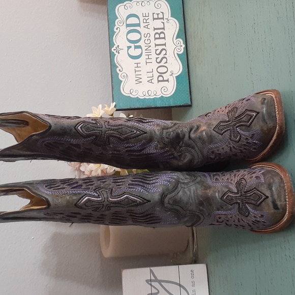Corral | Shoes | Corral Cowboy Boots Sz 9 Wos | Poshmark